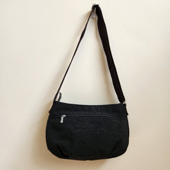 Kipling | Bags | Kipling Crossbody Shoulder Bag Black Hobo Satchel Four ...